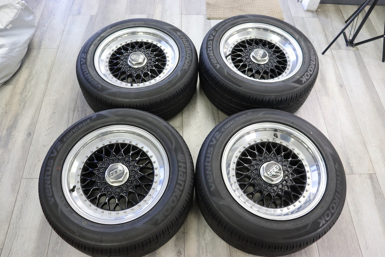 Staggered 16" BBS RS009 Wheels & Tires For Sale | The MB Market