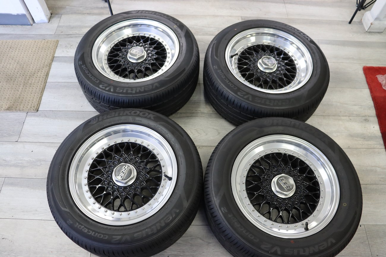 Staggered 16" BBS RS009 Wheels & Tires For Sale | The MB Market