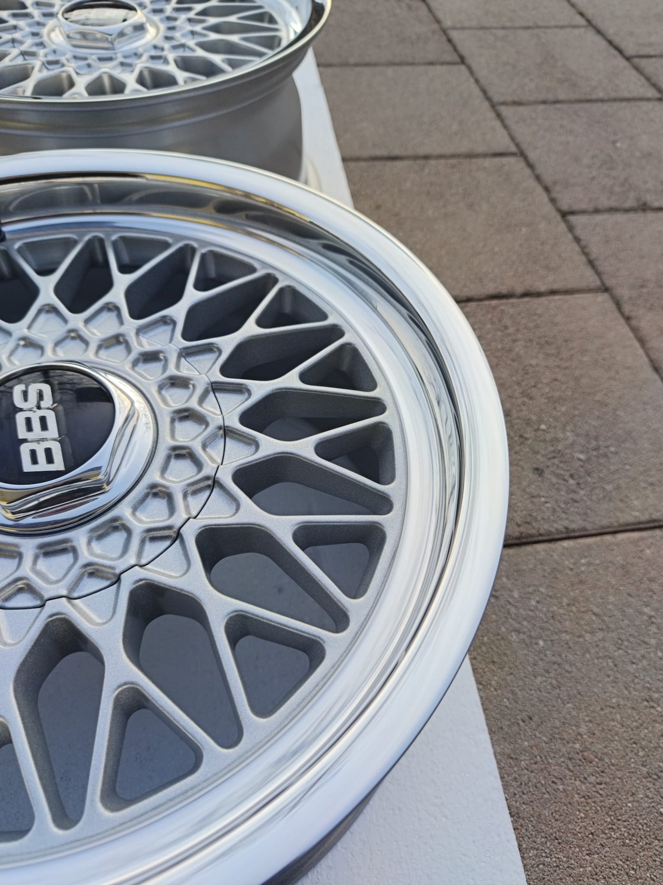 Authentic Staggered 16" BBS RG Forged Wheels For Sale | The MB Market