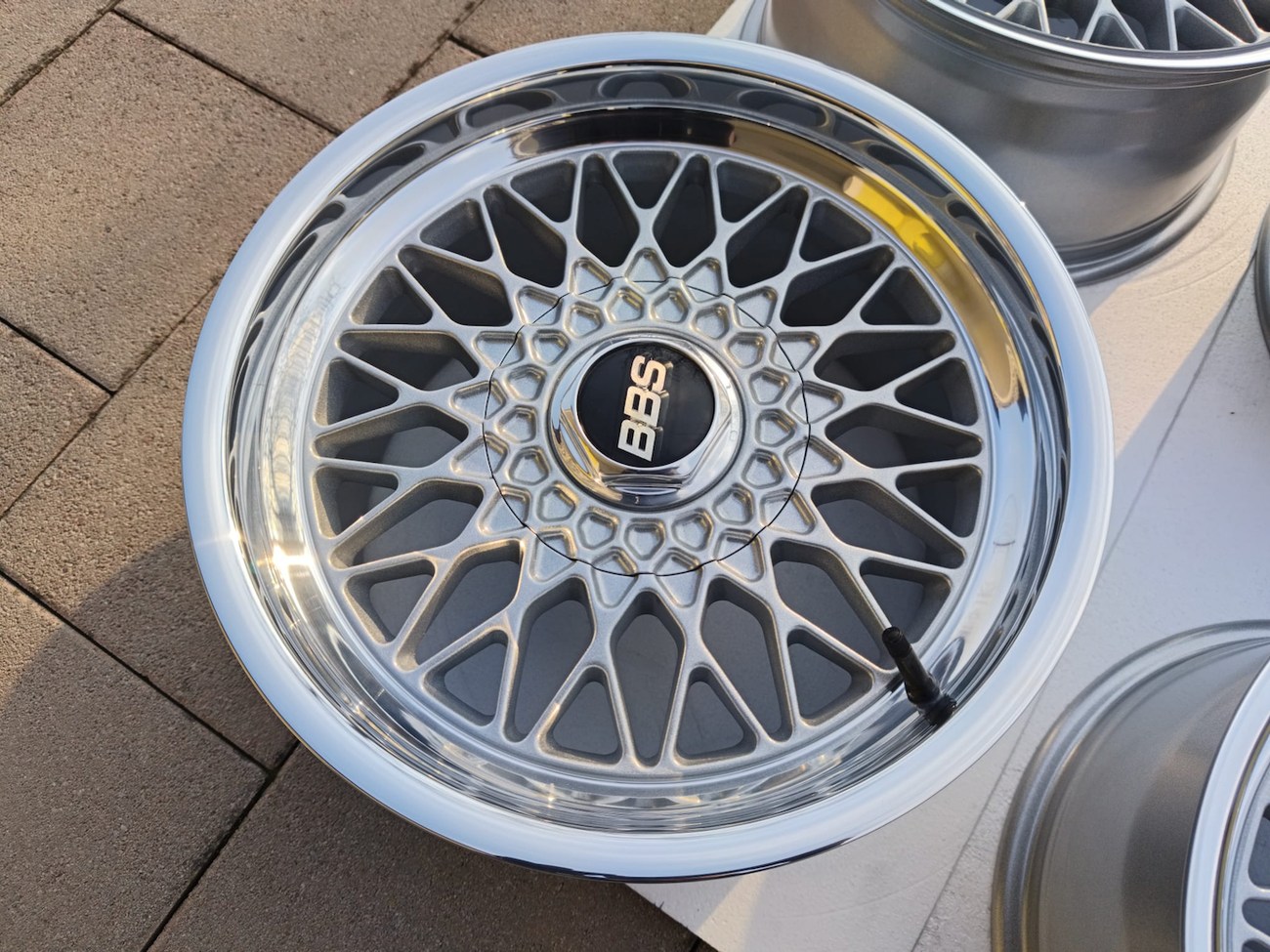 Authentic Staggered 16" BBS RG Forged Wheels For Sale | The MB Market