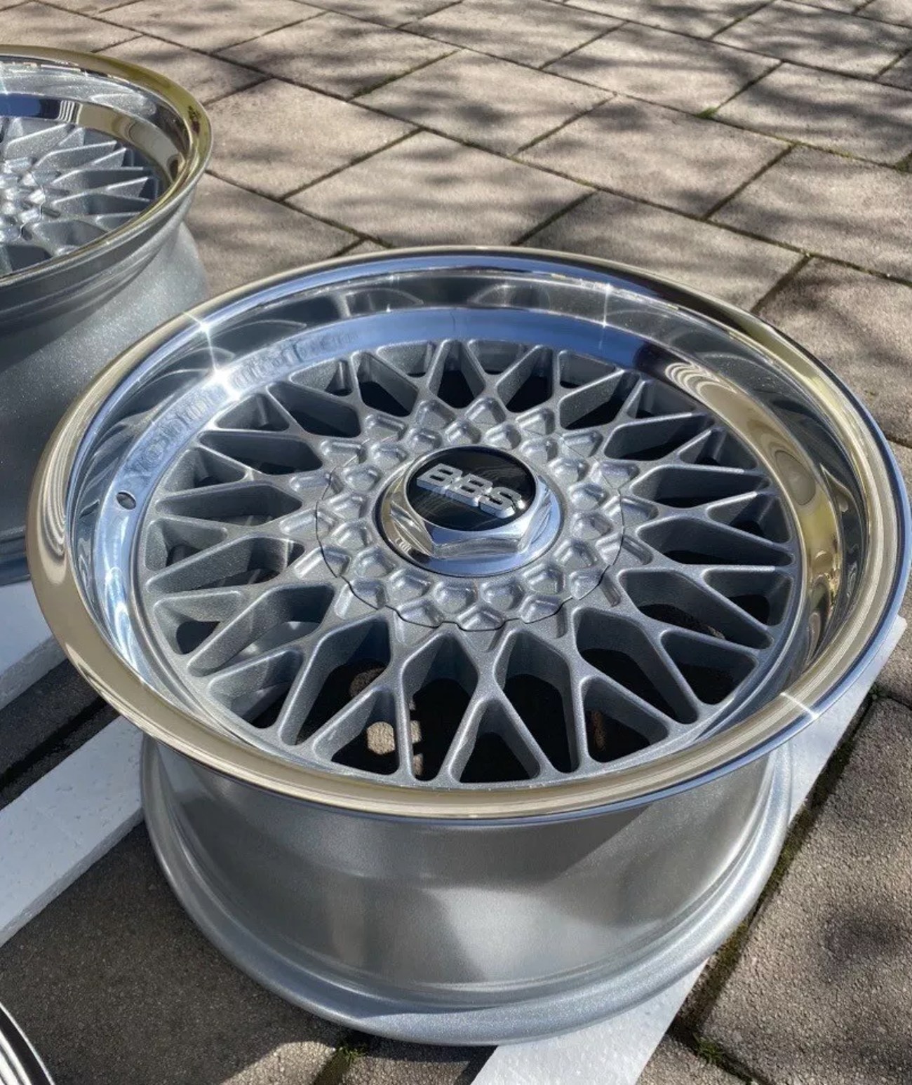 Authentic Staggered 16" BBS RG Forged Wheels For Sale | The MB Market