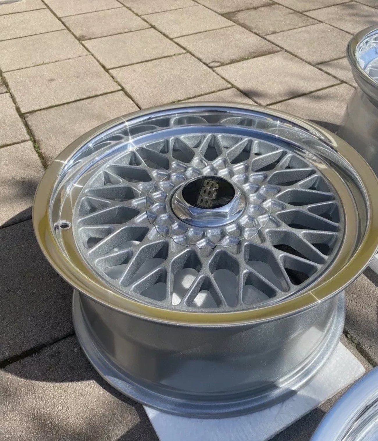 Authentic Staggered 16" BBS RG Forged Wheels For Sale | The MB Market