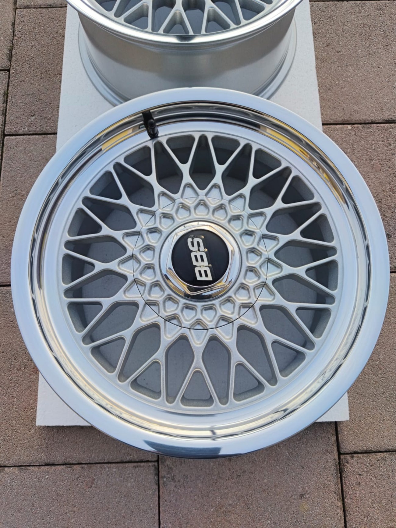 Authentic Staggered 16" BBS RG Forged Wheels For Sale | The MB Market