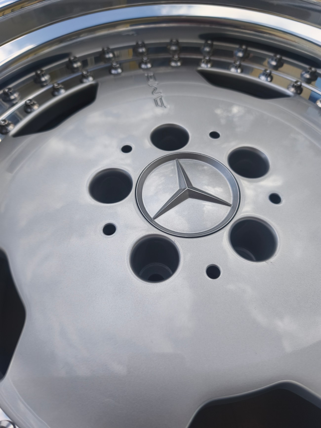 Staggered 3-piece 17" AMG Aero III Wheels by O.Z. Racing For Sale | The ...