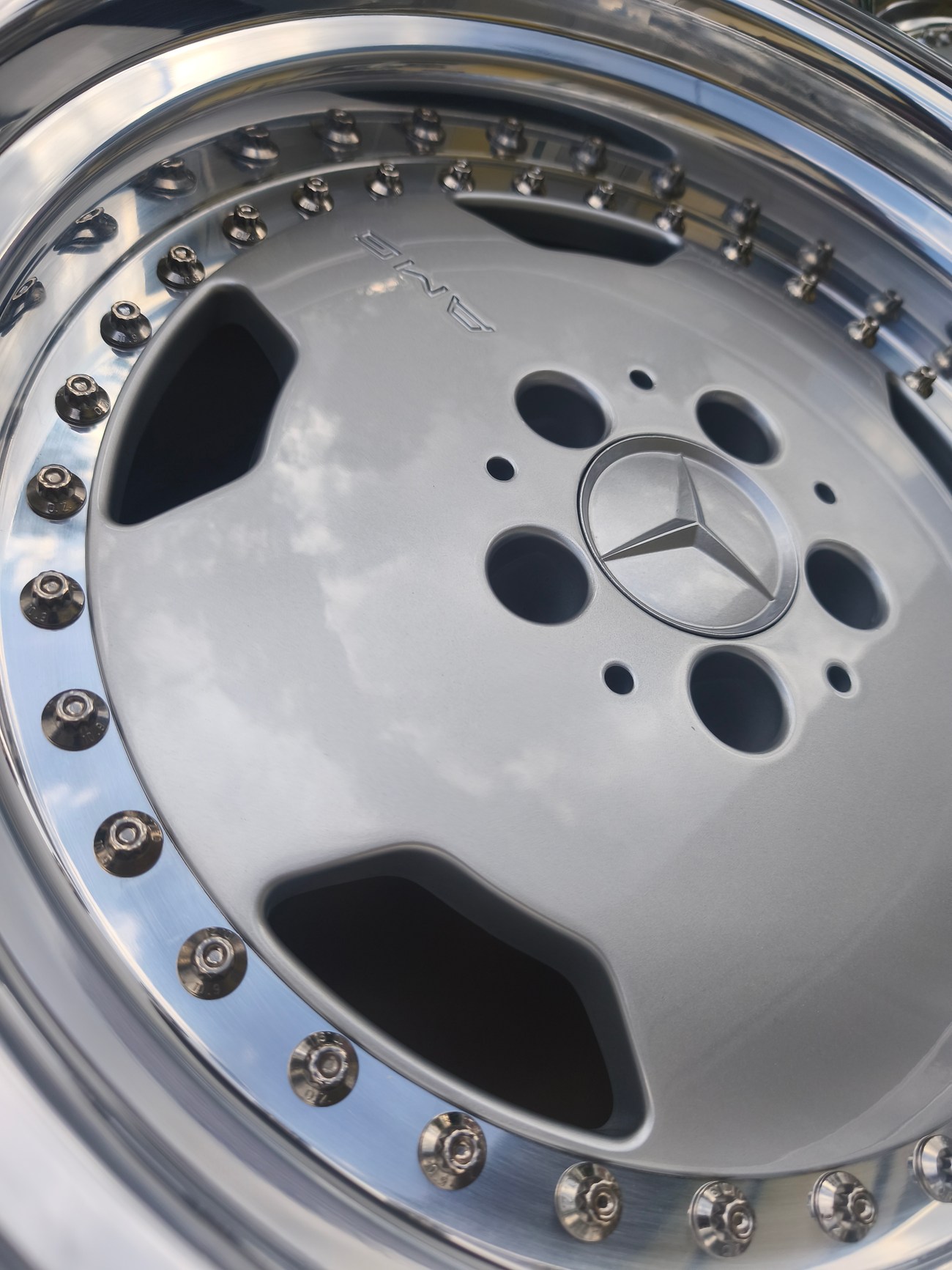 Staggered 3-piece 17" AMG Aero III Wheels by O.Z. Racing For Sale | The ...