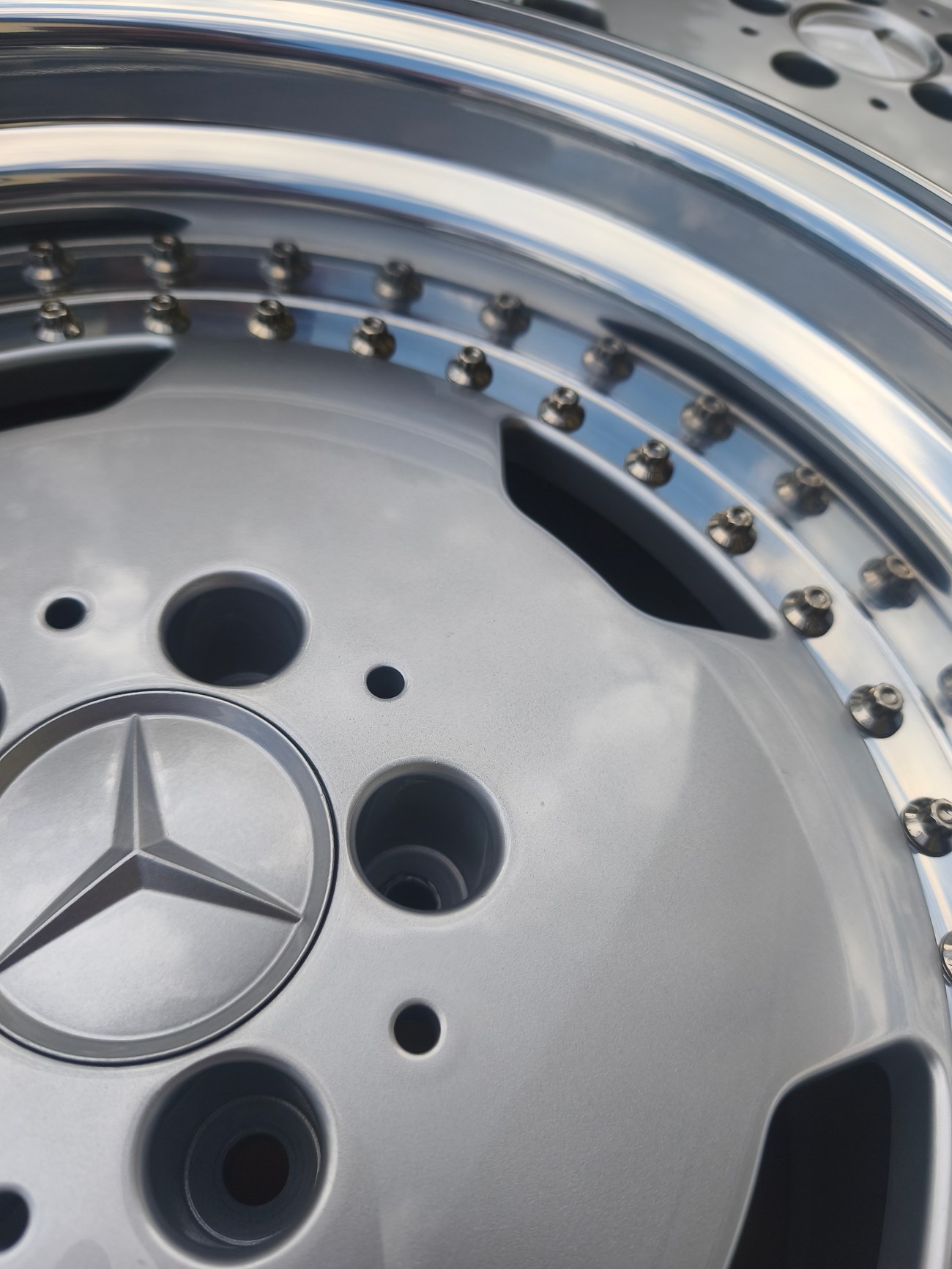 Staggered 3-piece 17" AMG Aero III Wheels by O.Z. Racing For Sale | The ...