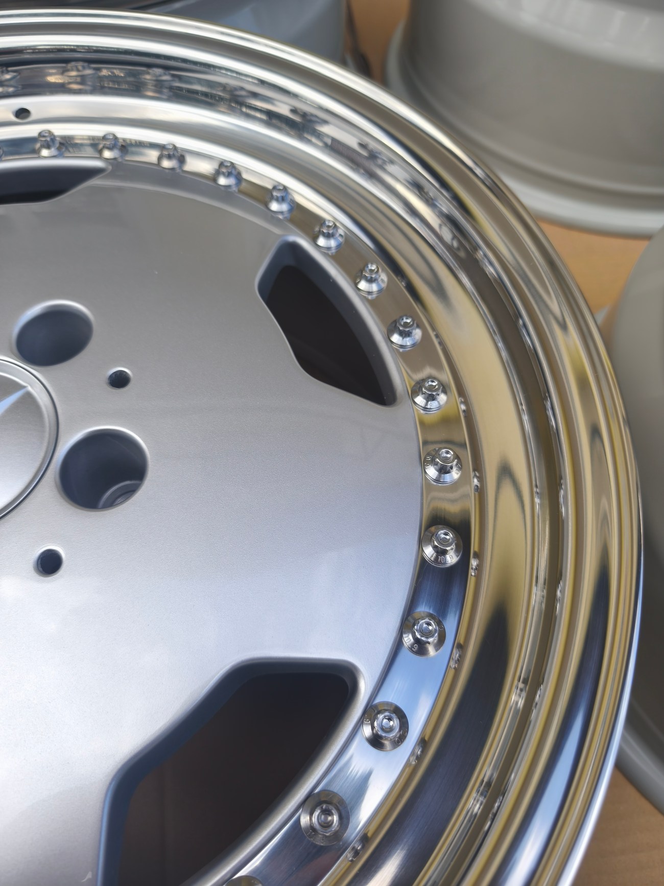 Staggered 3-piece 17" AMG Aero III Wheels by O.Z. Racing For Sale | The ...