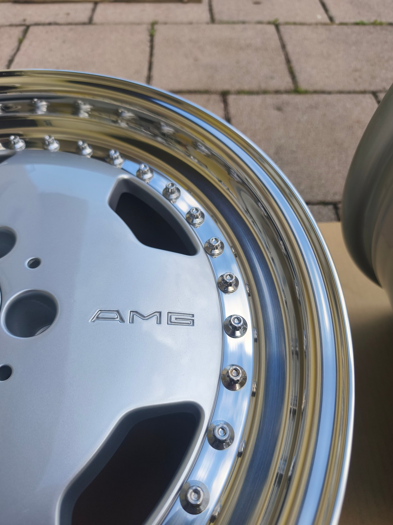 Staggered 3-piece 17" AMG Aero III Wheels by O.Z. Racing For Sale | The ...