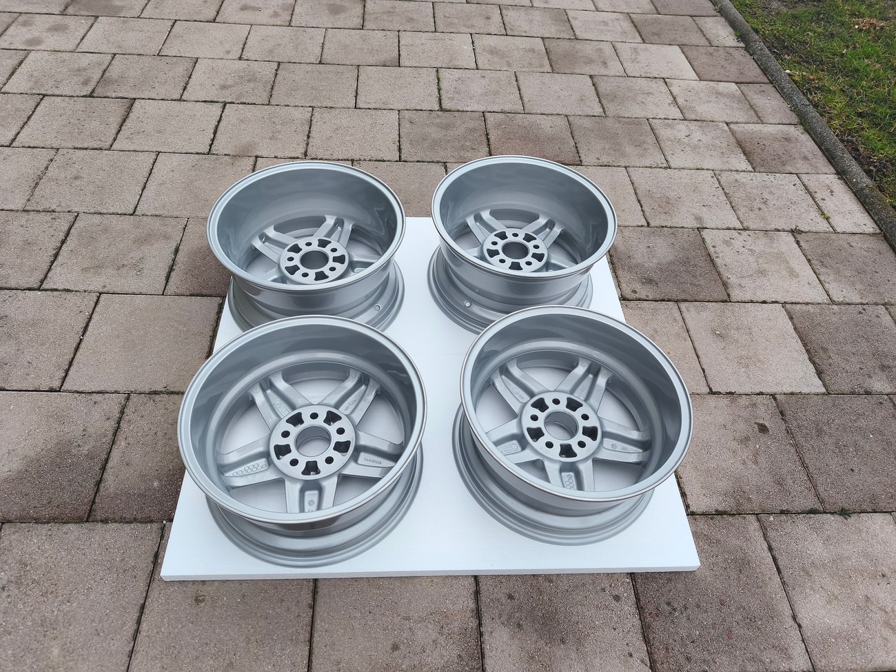 Staggered 16" Ronal R9 Penta Wheels For Sale | The MB Market