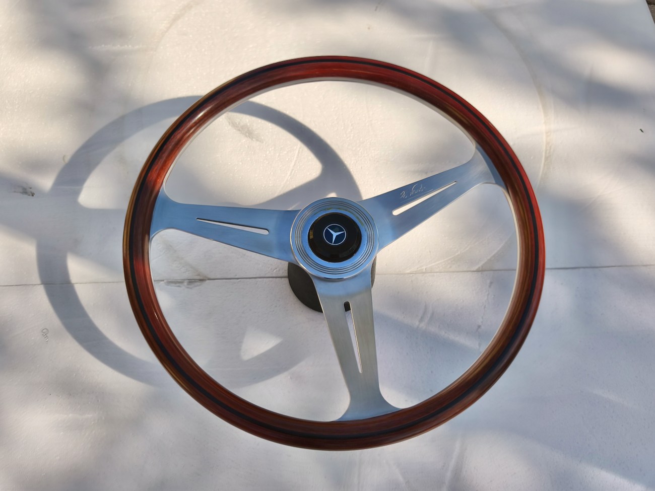 No Reserve: Classic Nardi Steering Wheel for Mercedes-Benz For Sale ...