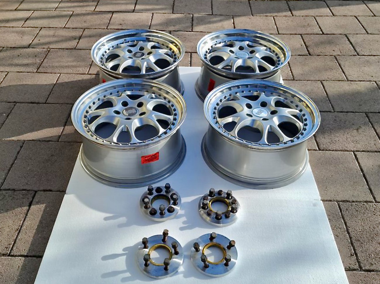 Staggered 2-Piece 17" RH Alurad ZW3 Wheels For Sale | The MB Market