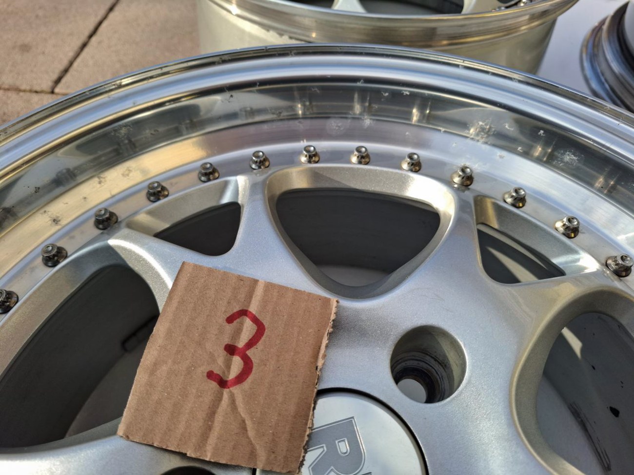 Staggered 2-Piece 17" RH Alurad ZW3 Wheels For Sale | The MB Market