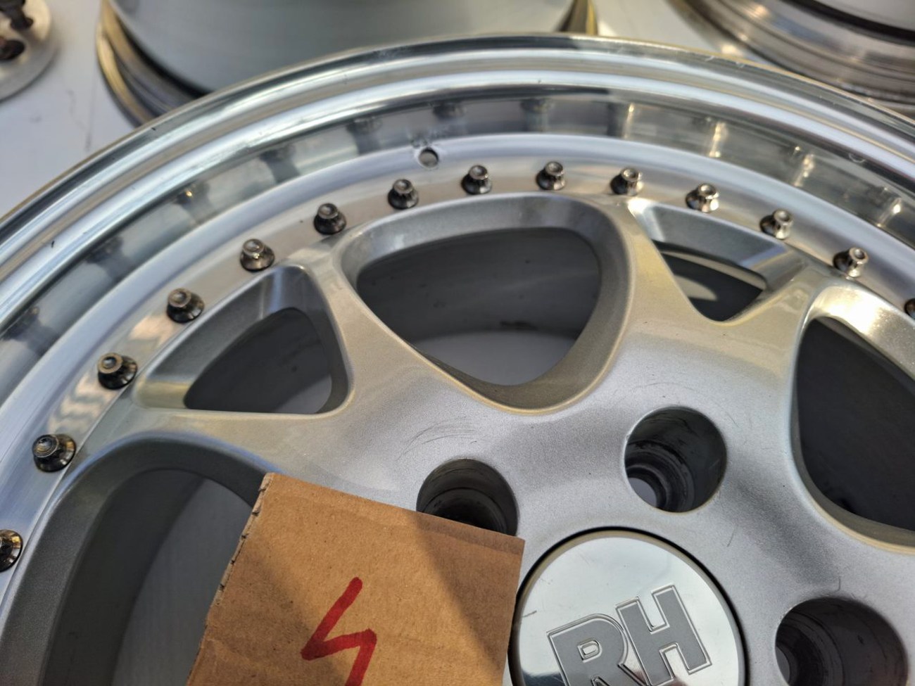 Staggered 2-Piece 17" RH Alurad ZW3 Wheels For Sale | The MB Market