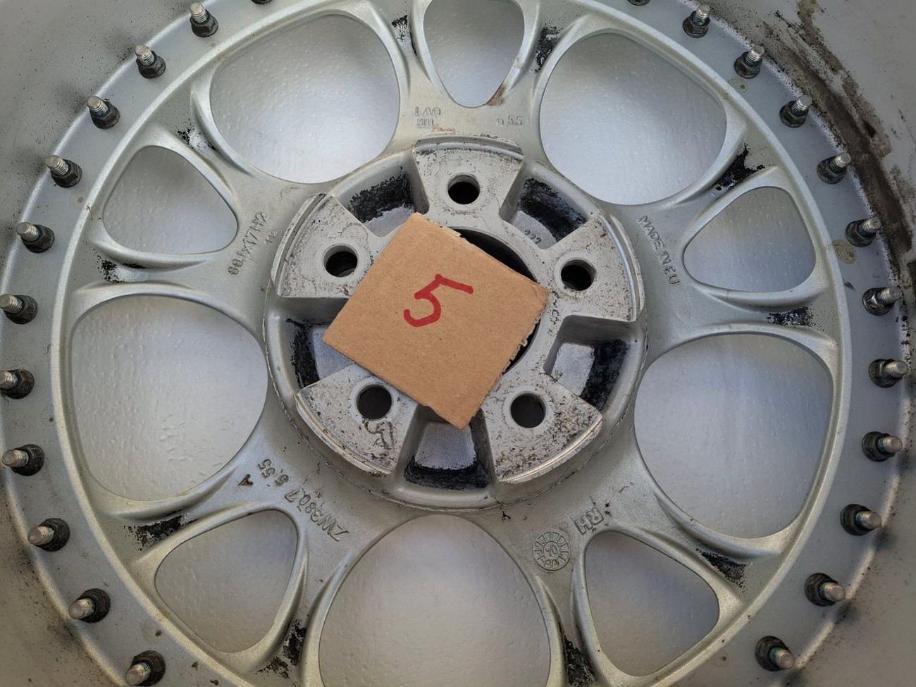 Staggered 2-Piece 17" RH Alurad ZW3 Wheels For Sale | The MB Market