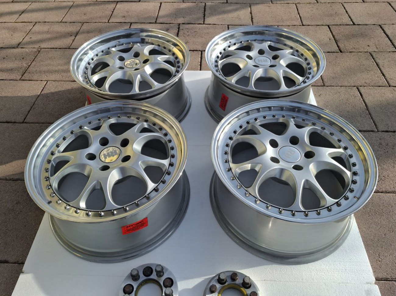 Staggered 2-Piece 17" RH Alurad ZW3 Wheels For Sale | The MB Market