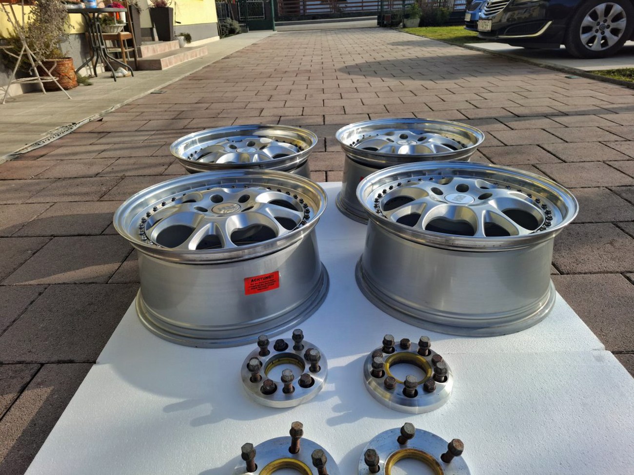 Staggered 2-Piece 17" RH Alurad ZW3 Wheels For Sale | The MB Market