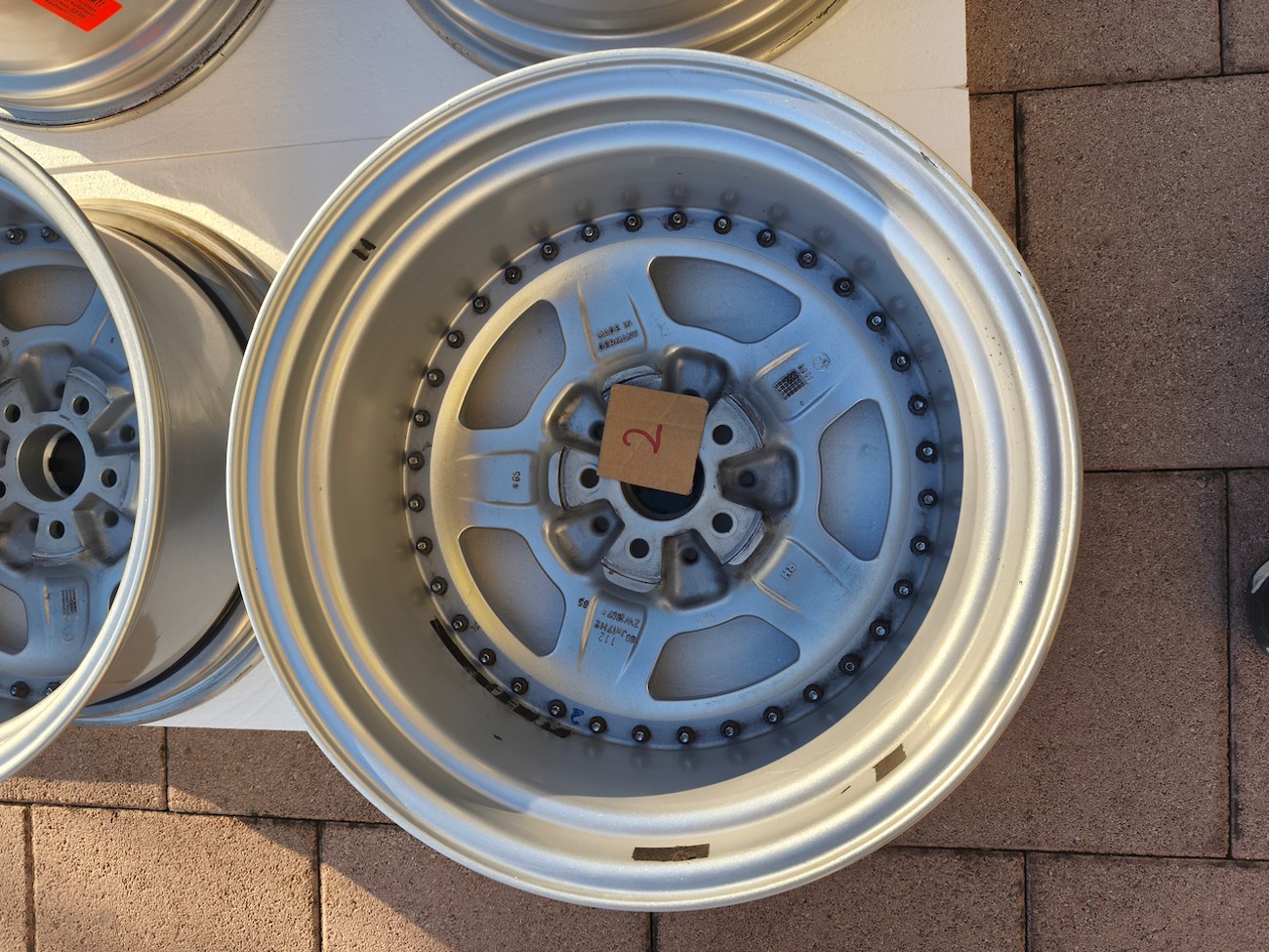 Staggered 2-Piece 17" RH Alurad ZW2 Topline Wheels For Sale | The MB Market