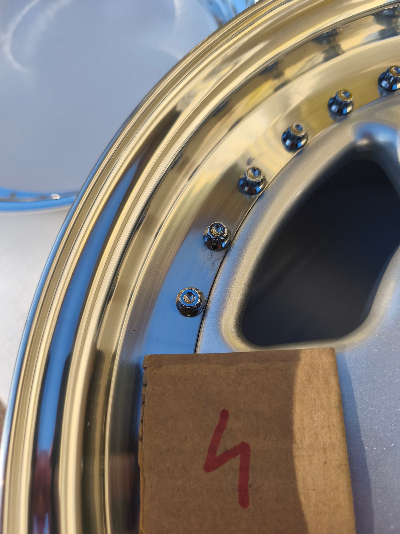 Staggered 2-Piece 17" RH Alurad ZW2 Topline Wheels For Sale | The MB Market