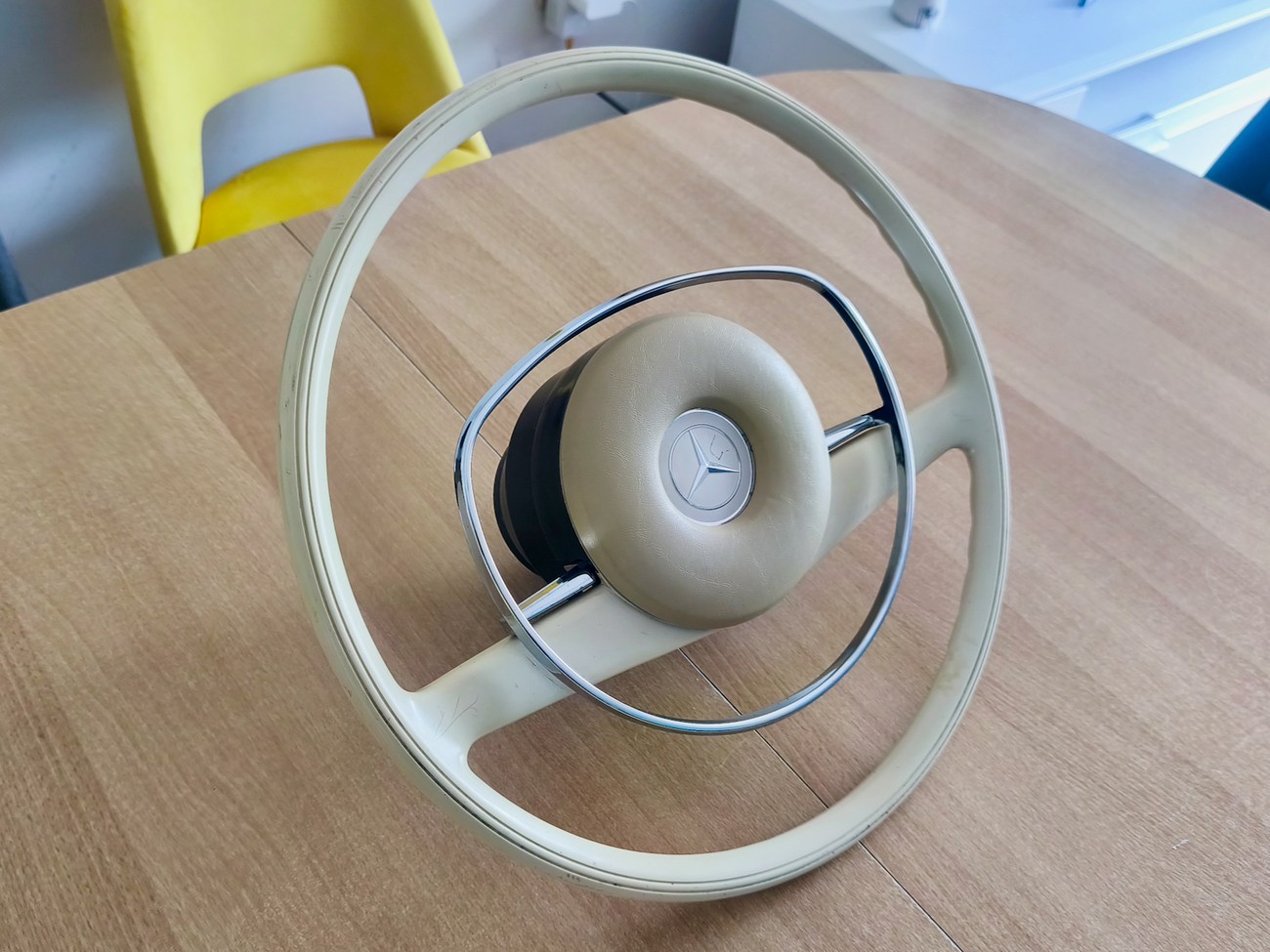 Original Ivory Petri Bakelite Steering Wheel For Sale | The MB Market