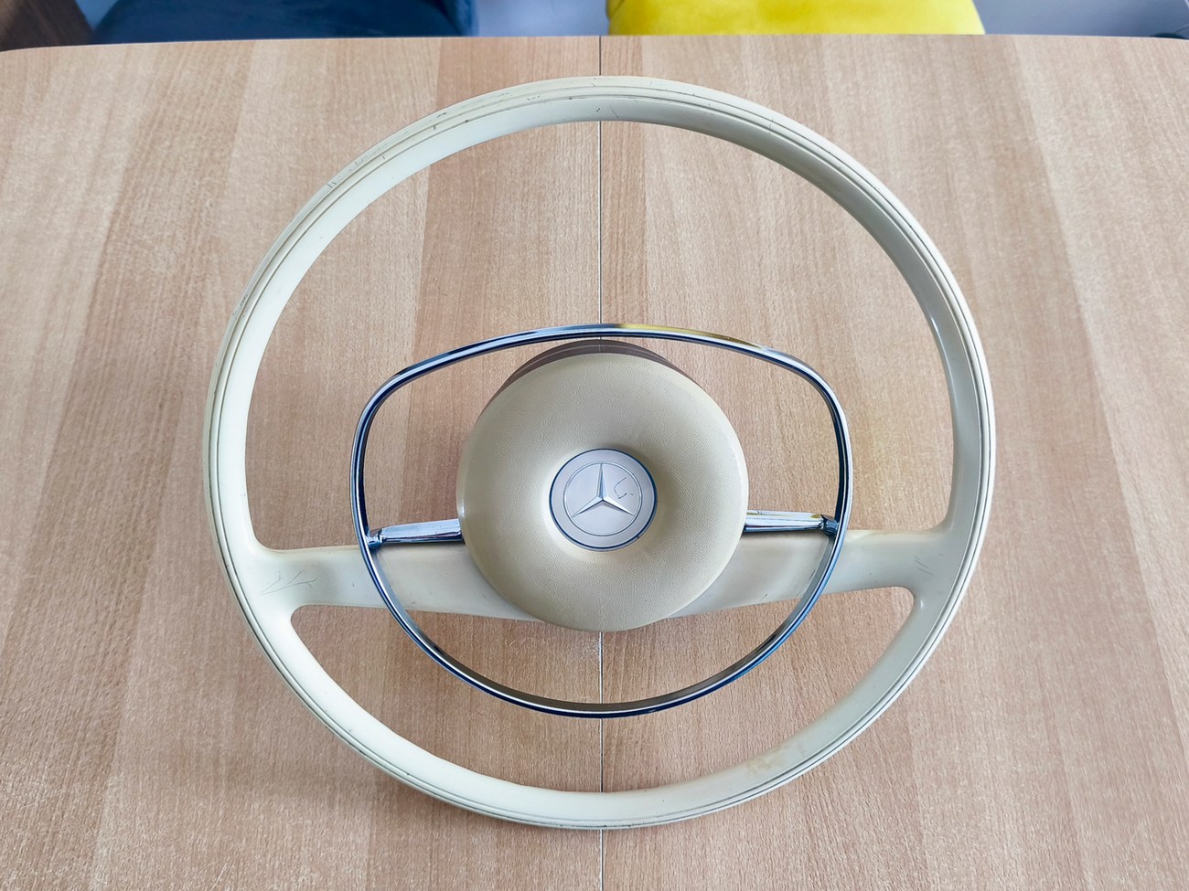 Original Ivory Petri Bakelite Steering Wheel For Sale | The MB Market