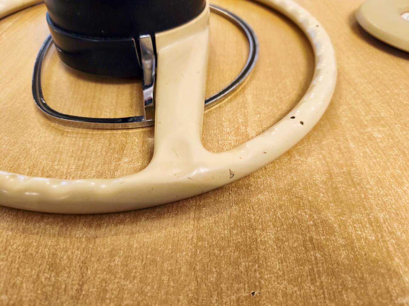 Original Ivory Petri Bakelite Steering Wheel For Sale | The MB Market