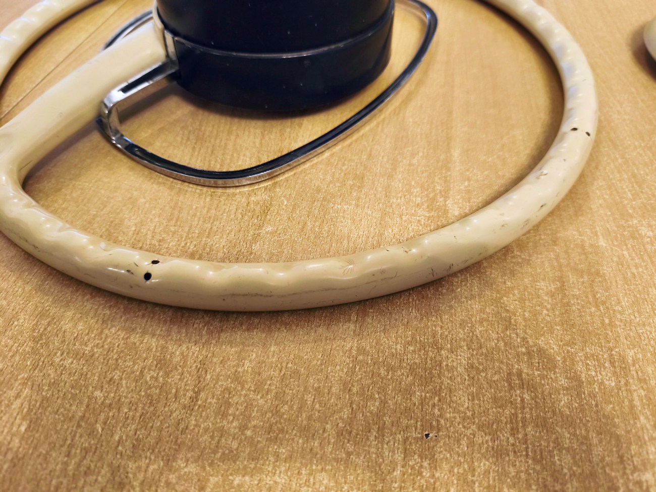 Original Ivory Petri Bakelite Steering Wheel For Sale | The MB Market