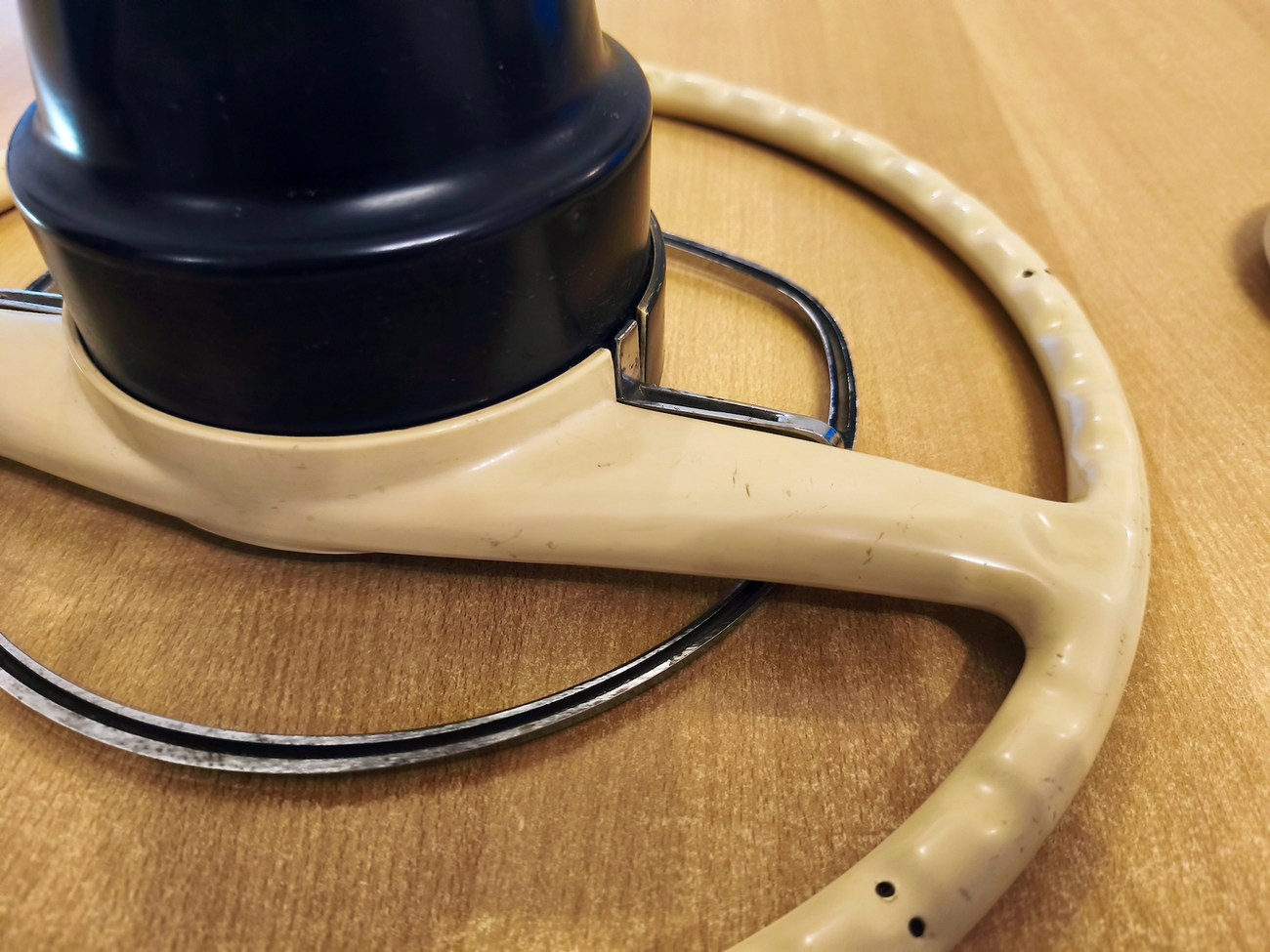 Original Ivory Petri Bakelite Steering Wheel For Sale | The MB Market