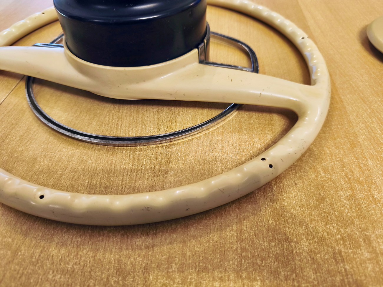 Original Ivory Petri Bakelite Steering Wheel For Sale | The MB Market