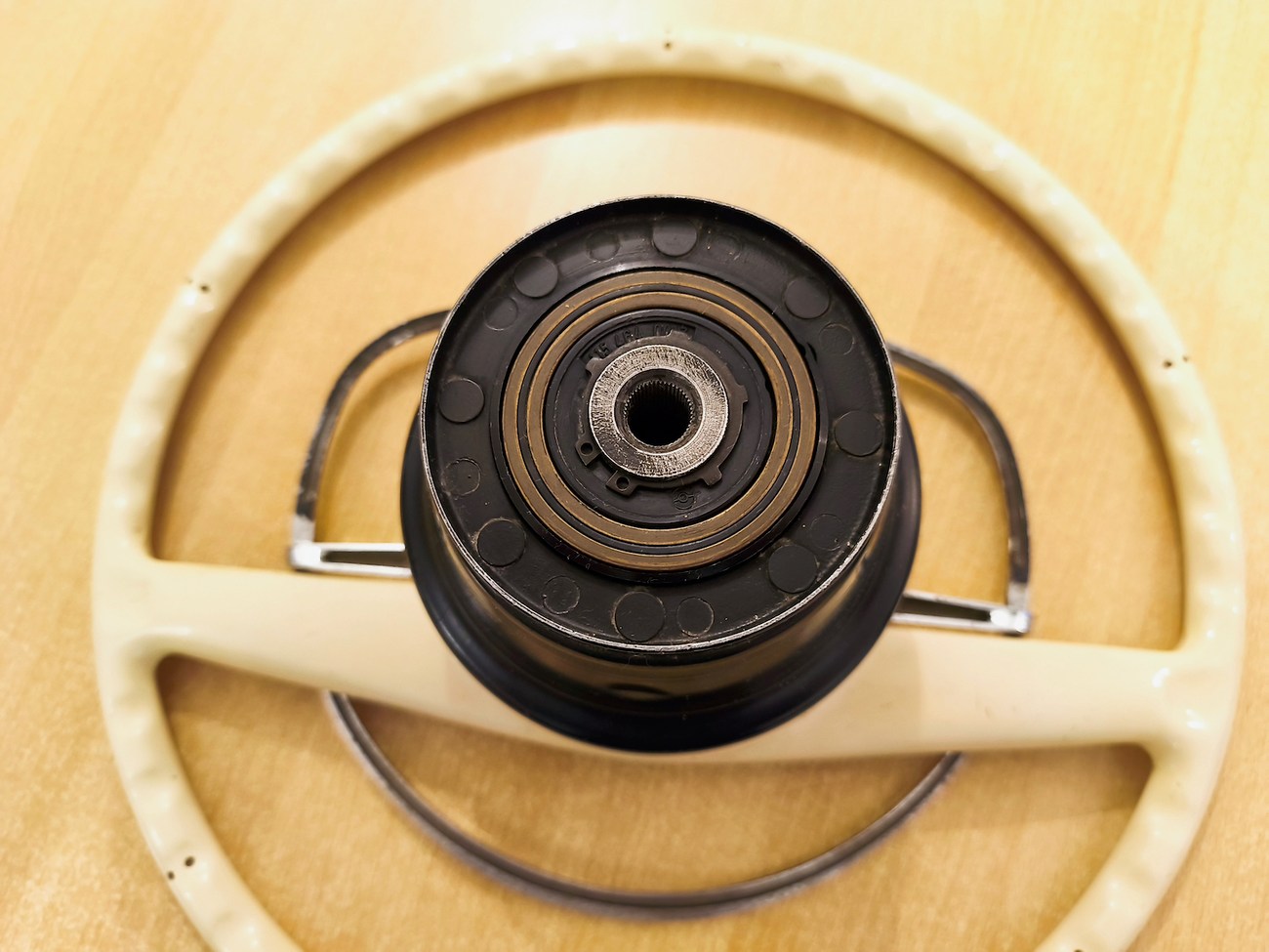 Original Ivory Petri Bakelite Steering Wheel For Sale | The MB Market