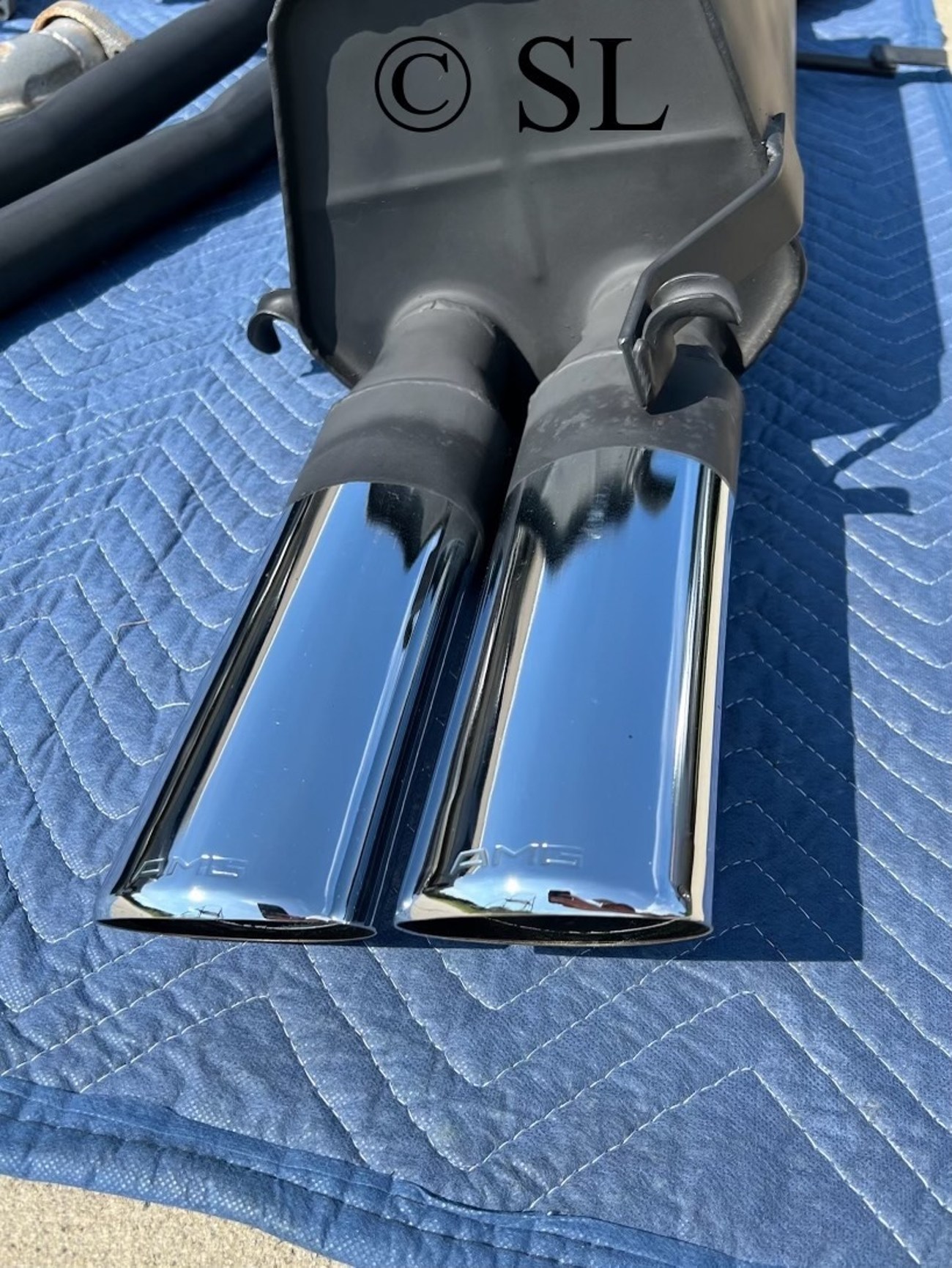 Authentic AMG / Mercedes-Benz M117 Exhaust For Sale | The MB Market