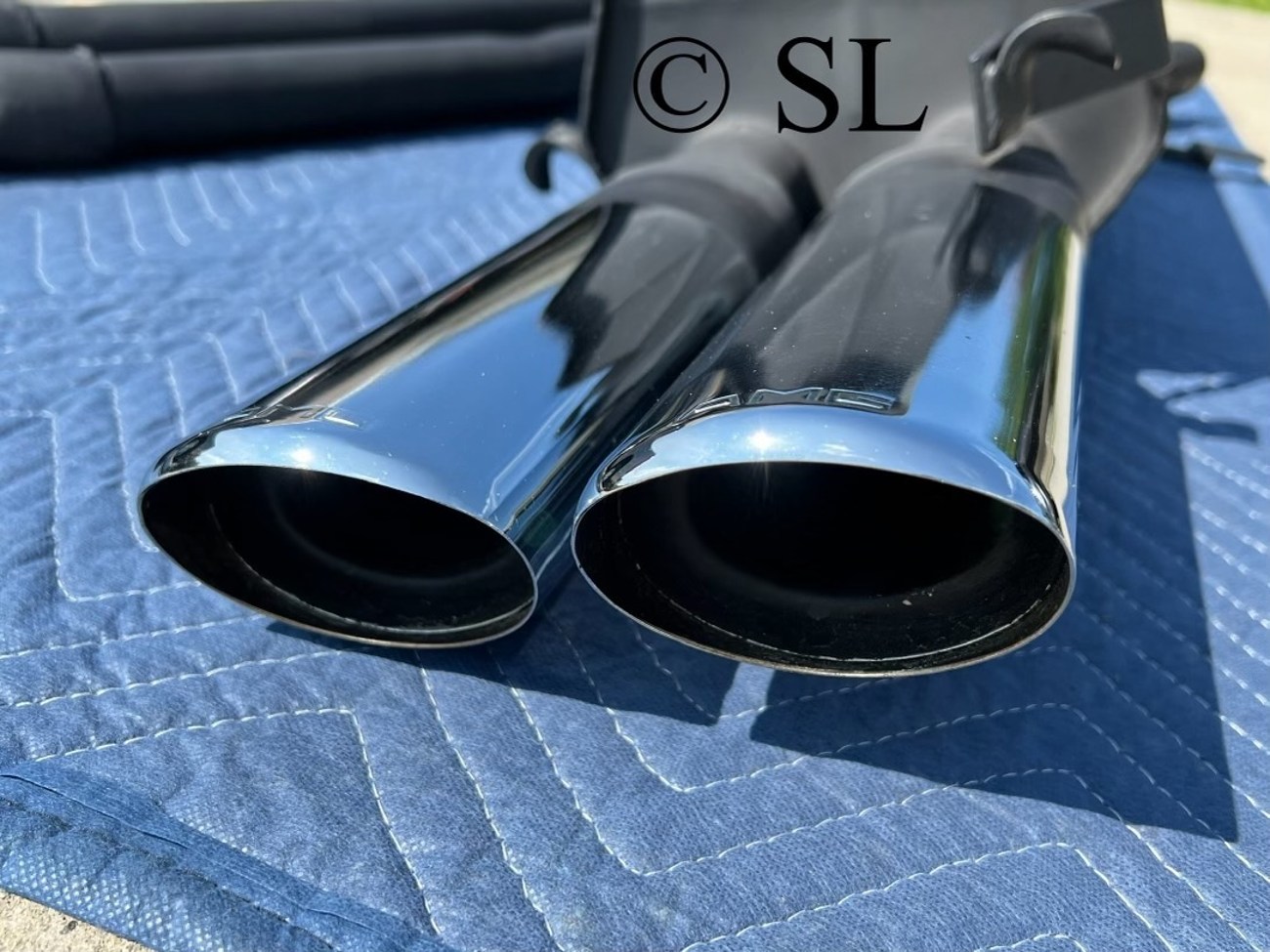 Authentic AMG / Mercedes-Benz M117 Exhaust For Sale | The MB Market