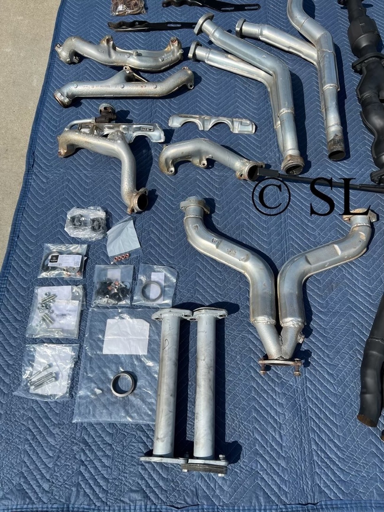 Authentic AMG / Mercedes-Benz M117 Exhaust For Sale | The MB Market
