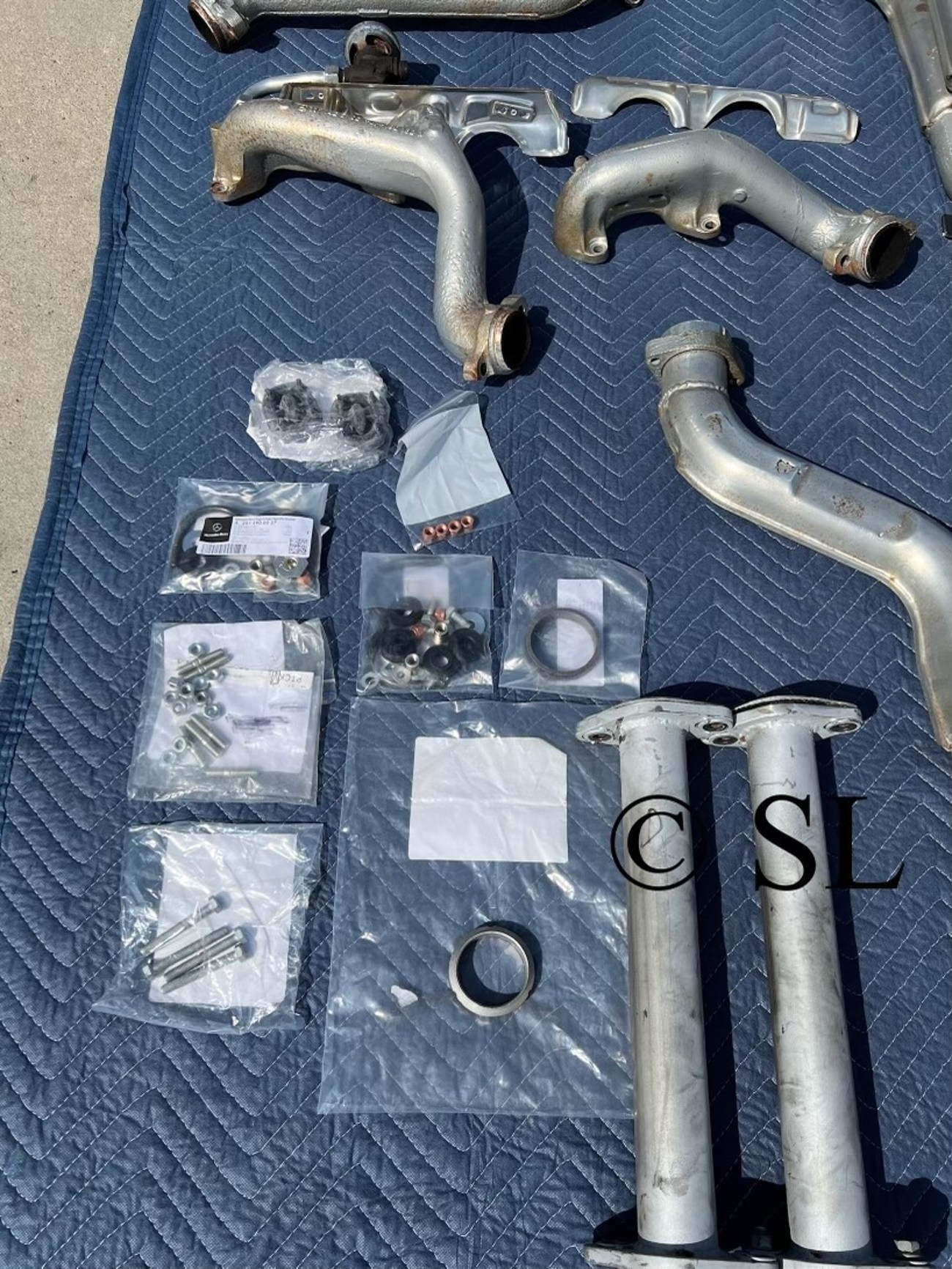Authentic AMG / Mercedes-Benz M117 Exhaust For Sale | The MB Market
