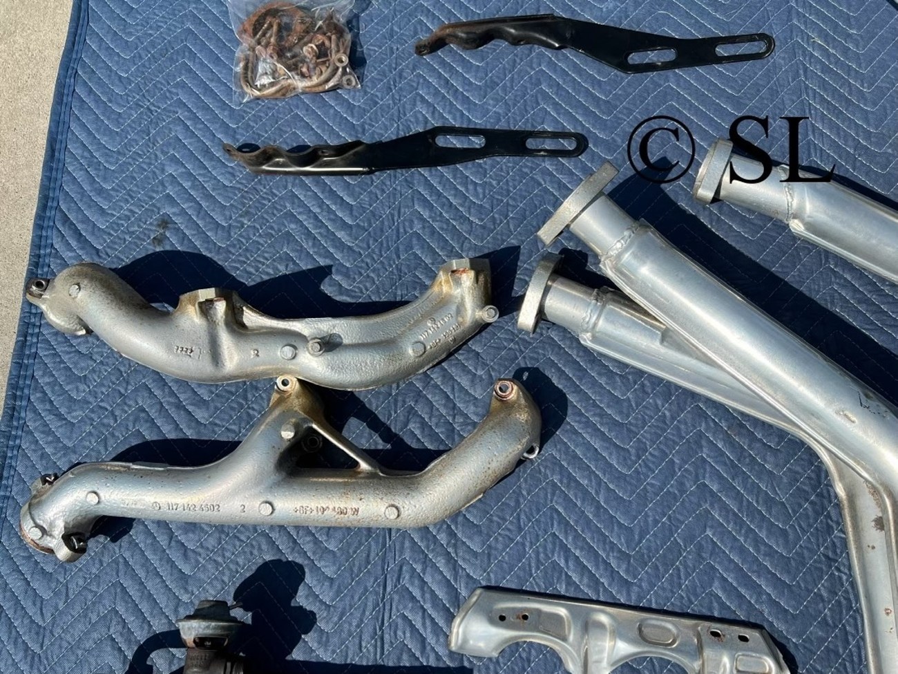 Authentic AMG / Mercedes-Benz M117 Exhaust For Sale | The MB Market