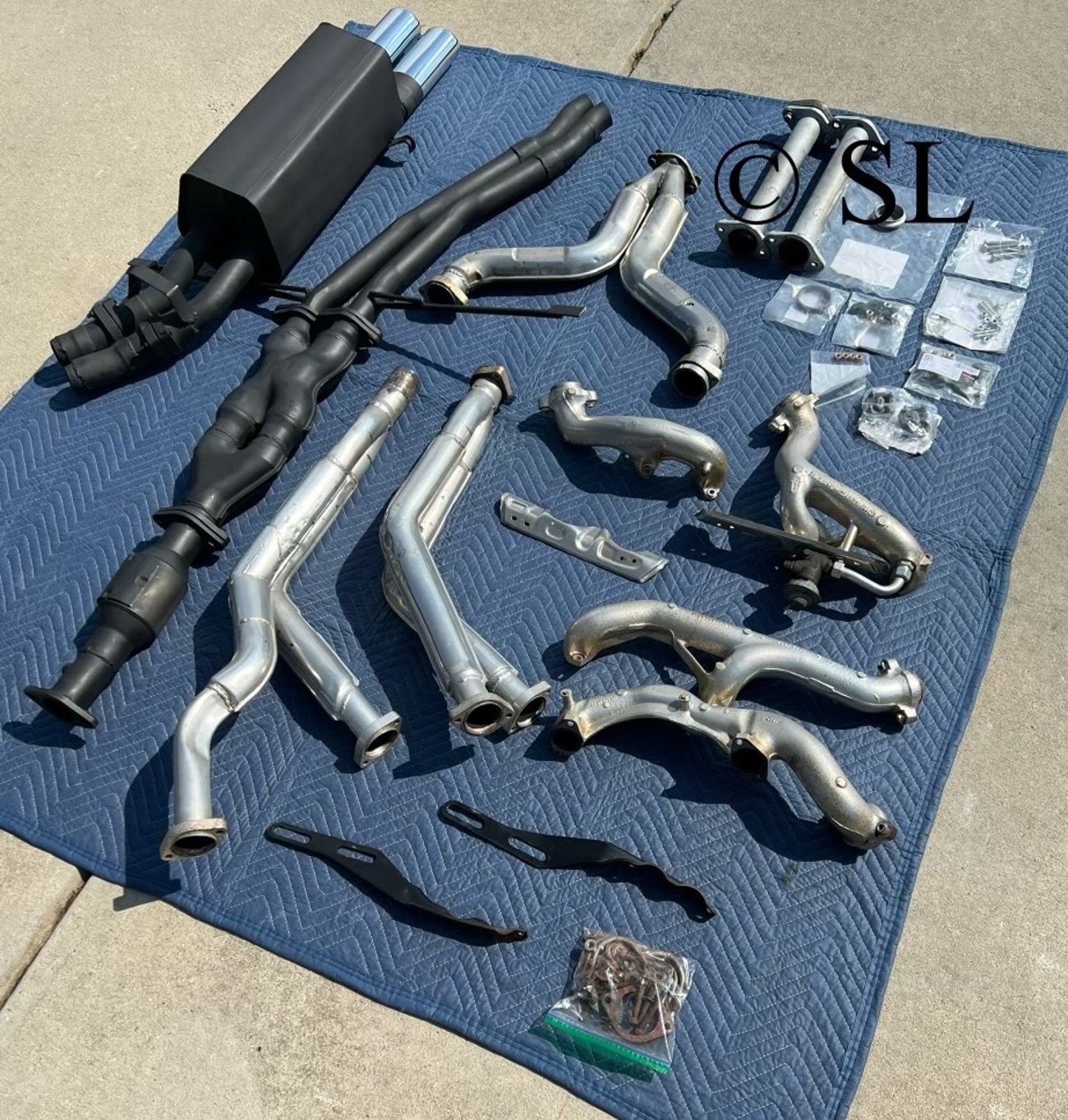 Authentic AMG / Mercedes-Benz M117 Exhaust For Sale | The MB Market