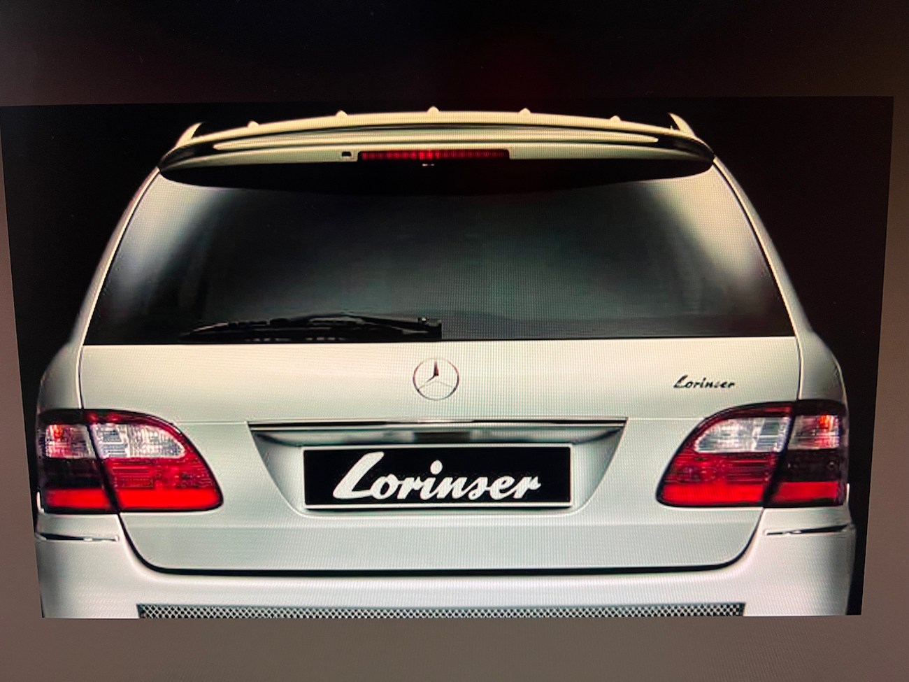 Lorinser Roof Spoiler for S211 Mercedes-Benz E-Class Wagon For Sale ...