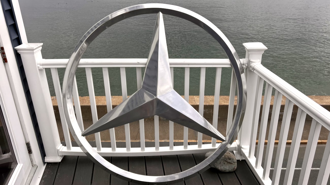 55" Metal Mercedes-Benz Star Emblem For Sale | The MB Market