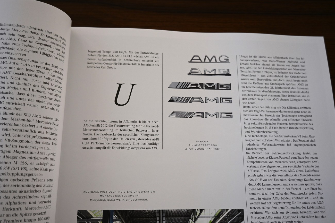 AMG 45: The Story, The Cars (Signed Hardcover Book) For Sale | The MB ...