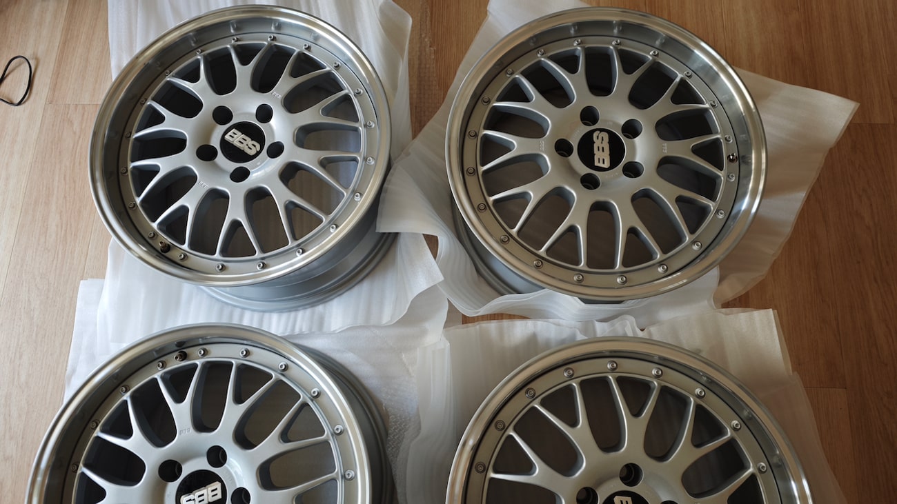 Forged 2-Piece 17" BBS RSM Wheels For Sale | The MB Market