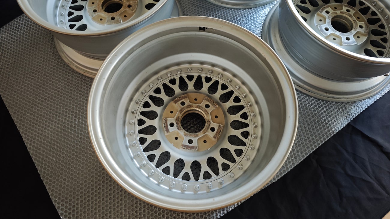 Forged 3-Piece 16" BBS RS 023 Wheels For Sale | The MB Market