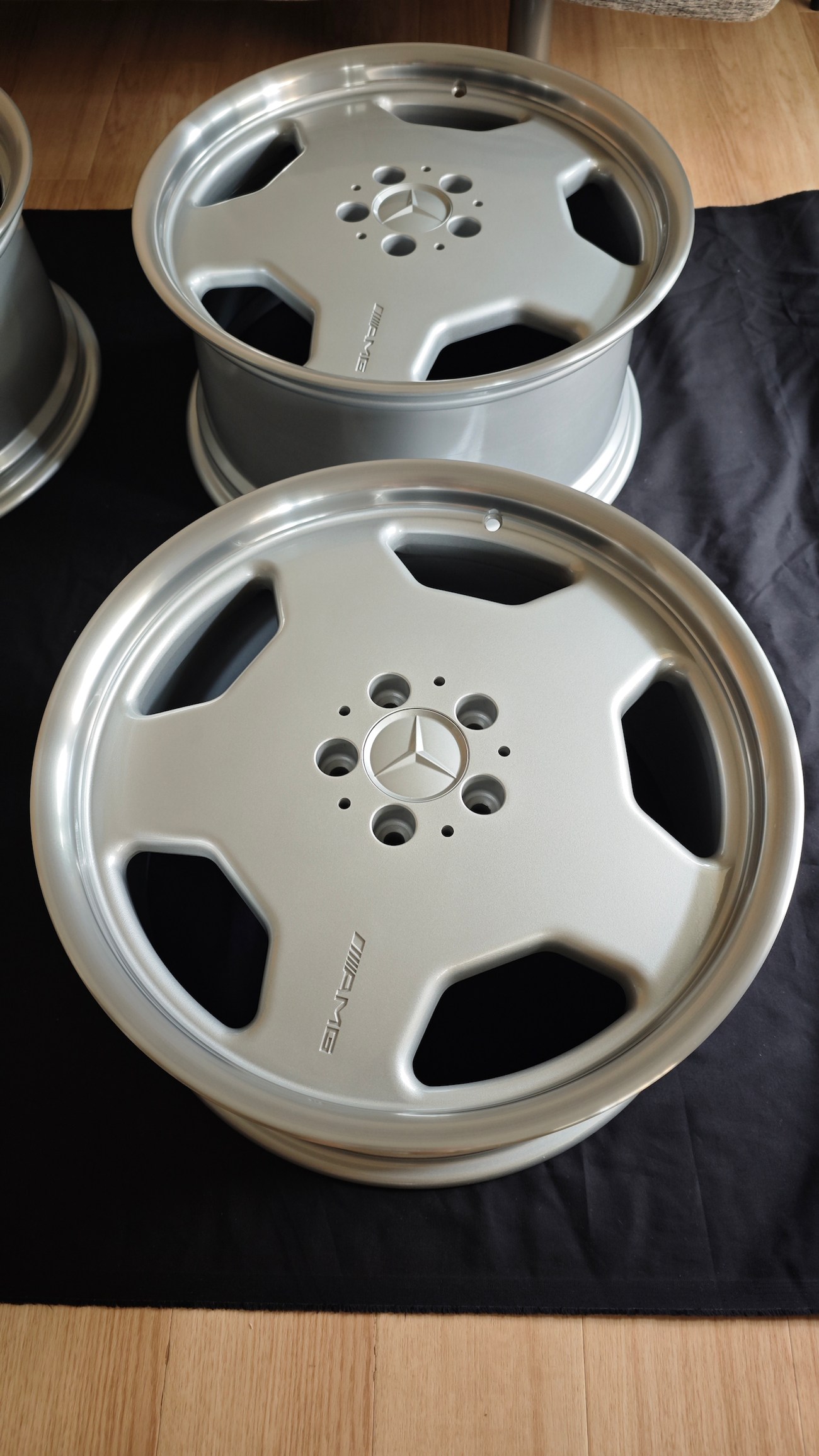 Staggered 19" AMG Aero II Monoblock Wheels for W140 For Sale | The MB ...