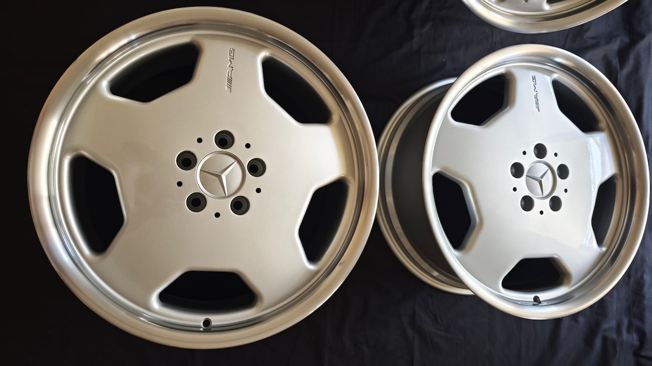 Staggered 19" AMG Aero II Monoblock Wheels for W140 For Sale | The MB ...