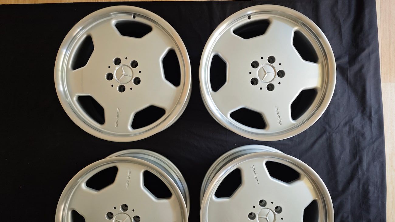 Staggered 19" AMG Aero II Monoblock Wheels for W140 For Sale | The MB ...