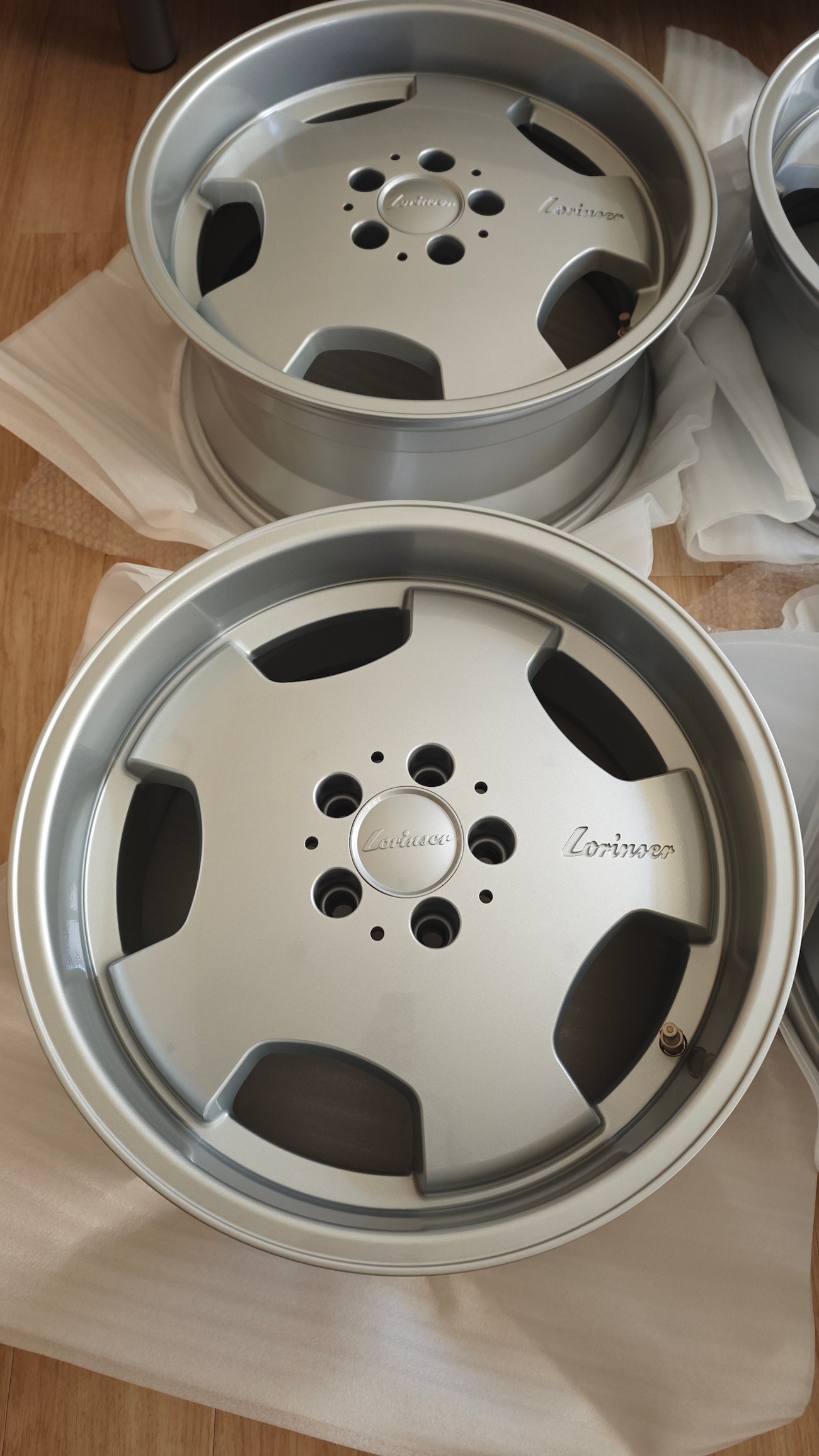 Authentic 18" Lorinser RS90 Wheels For Sale | The MB Market