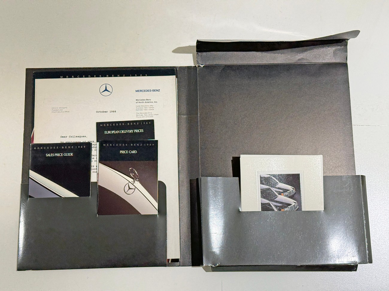 Collection of Mercedes-Benz Literature & Press Kits For Sale | The MB ...