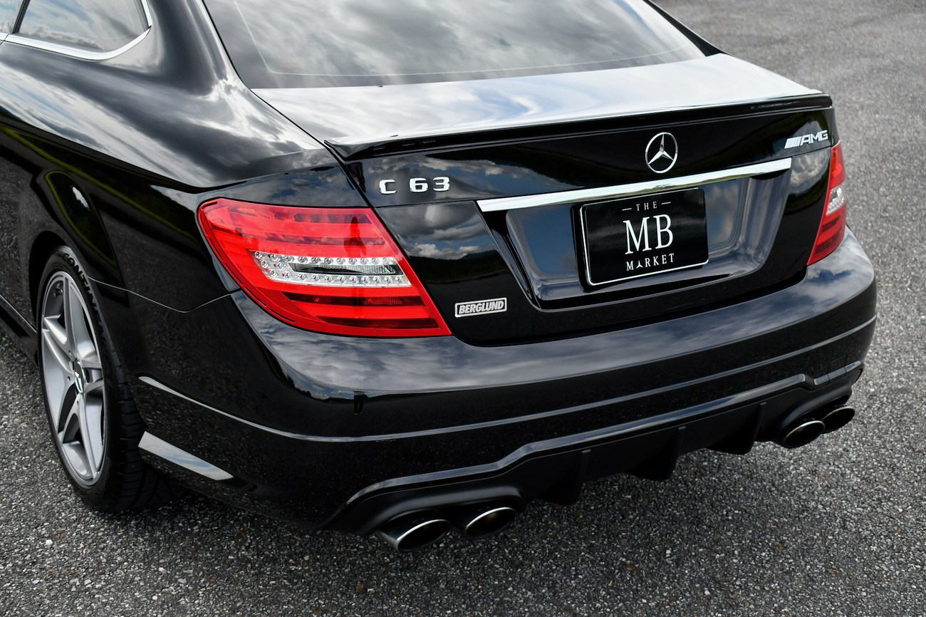 One-Owner 2012 Mercedes-Benz C63 AMG Coupe For Sale | The MB Market