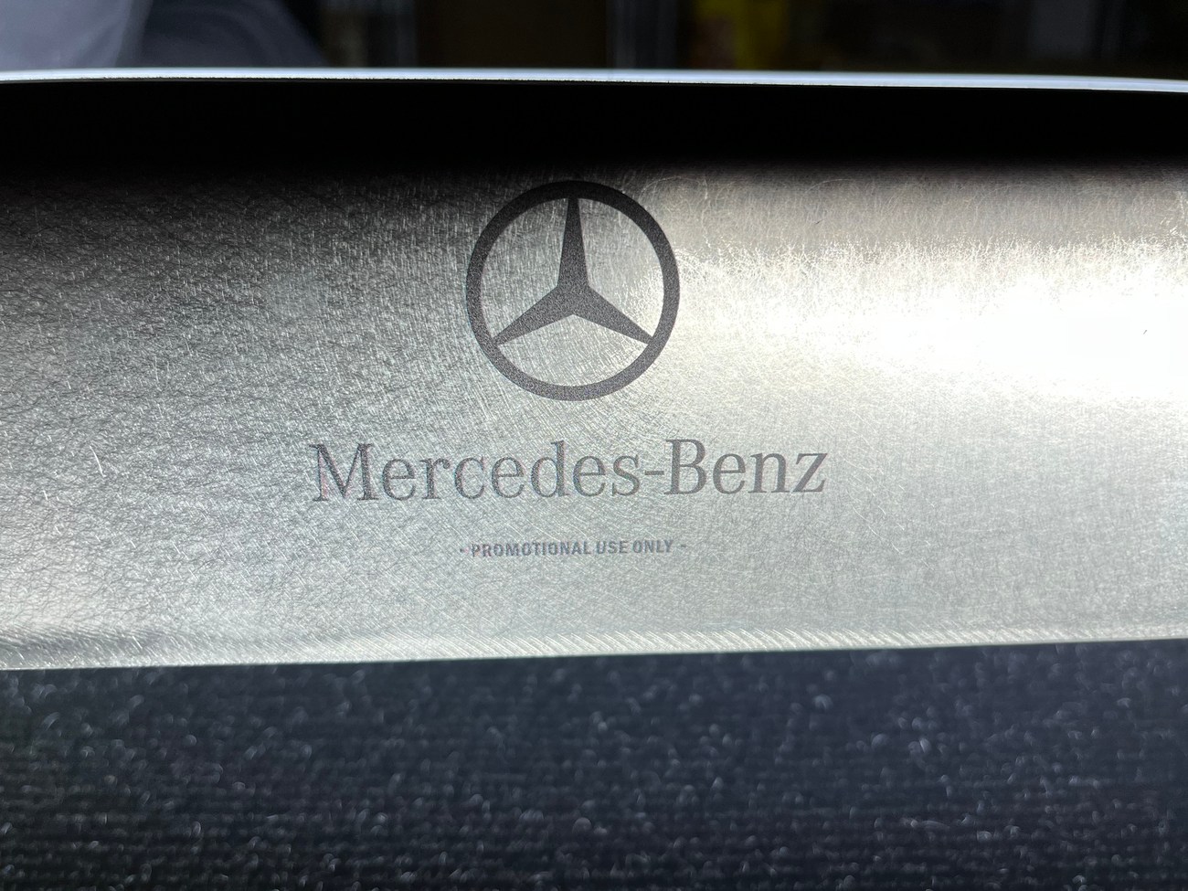 NO RESERVE: Original Mercedes-Benz Promotional 10' Illuminated AMG Sign ...