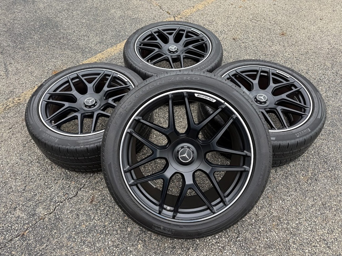 OEM 22” Mercedes-AMG G63 Wheels and Tires For Sale | The MB Market