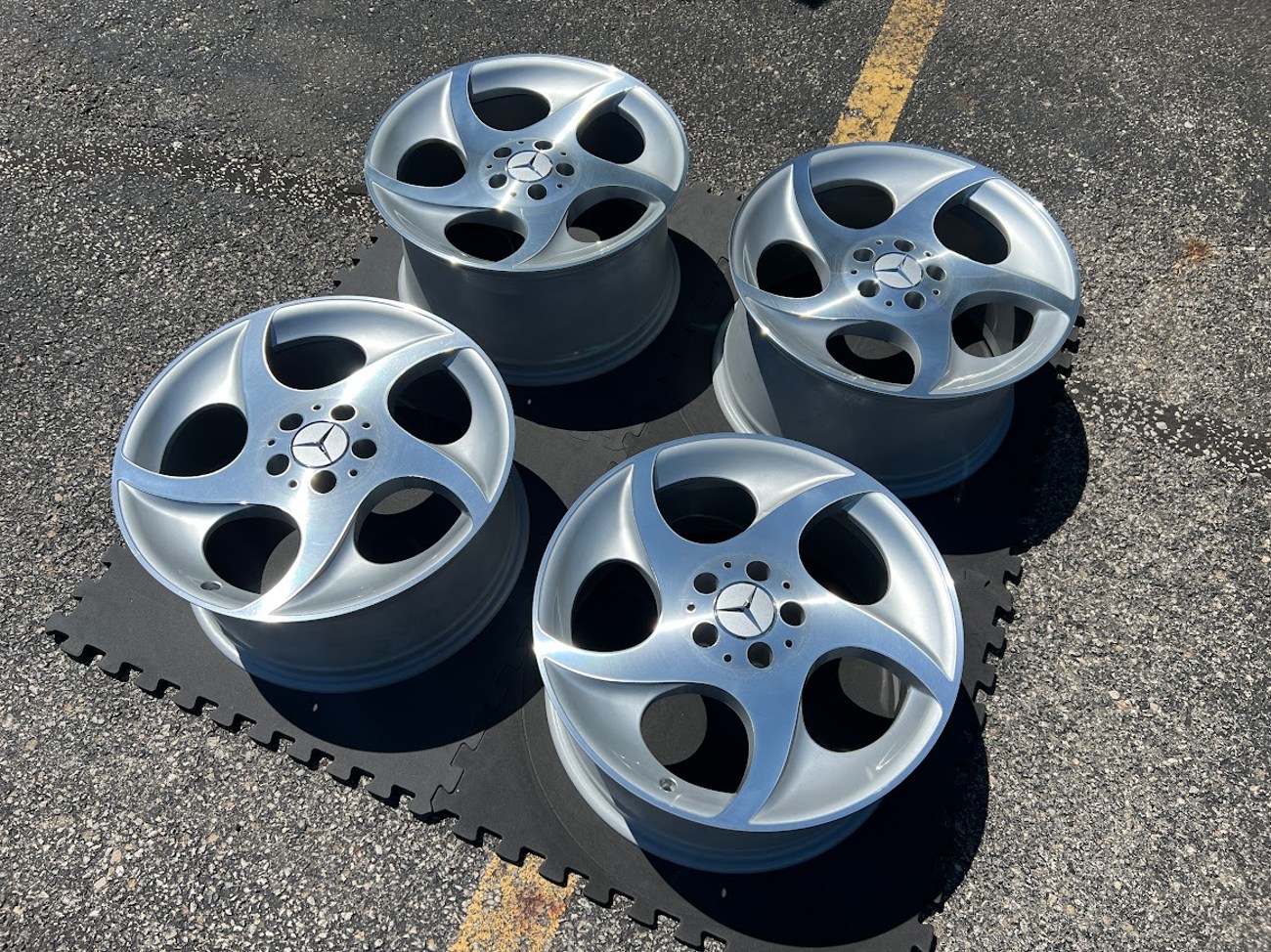 OEM 18" Mercedes-Benz R230 SL "Alphard" Wheels For Sale | The MB Market