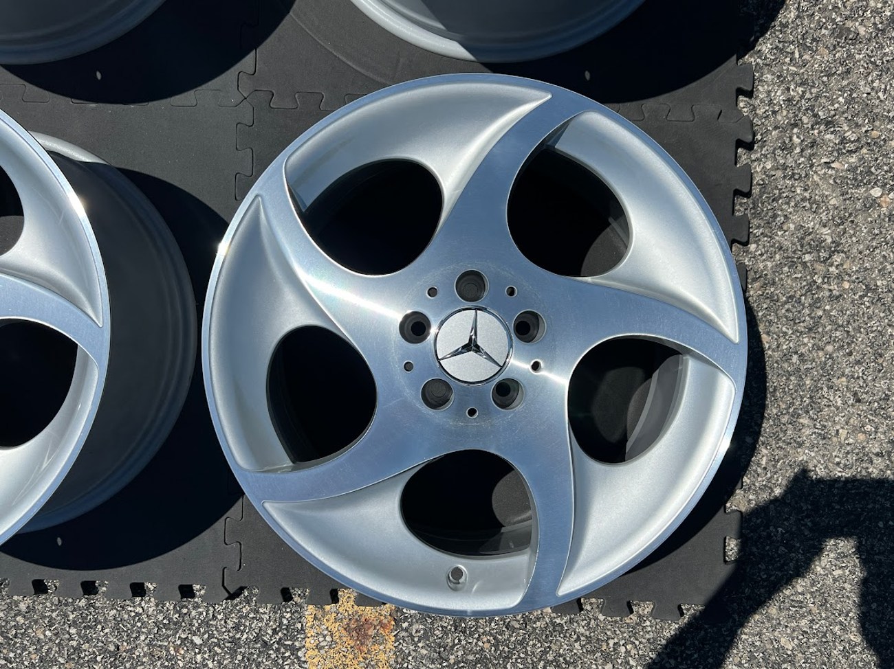 OEM 18" Mercedes-Benz R230 SL "Alphard" Wheels For Sale | The MB Market